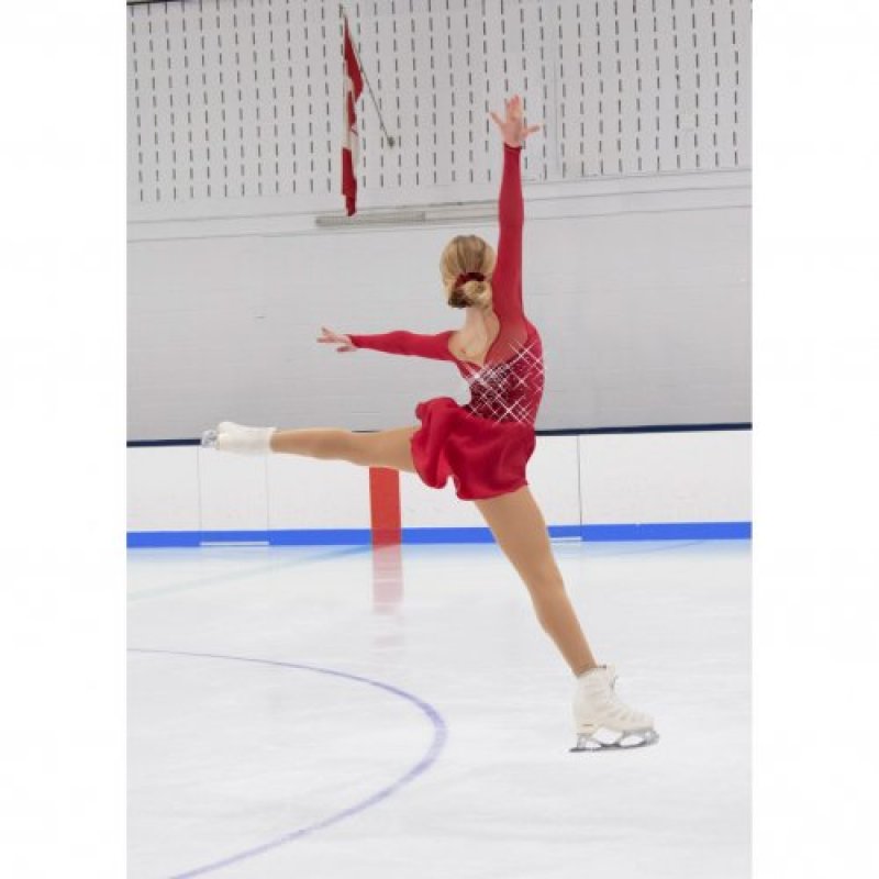 543 Ruby Resonance Dress